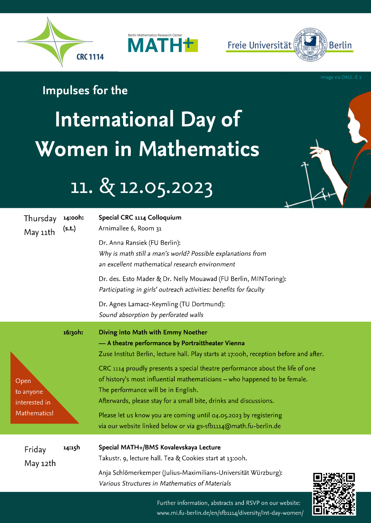 Große Bühne für Mathematikerinnen – BLOG GESCHLECHTER*GERECHT
