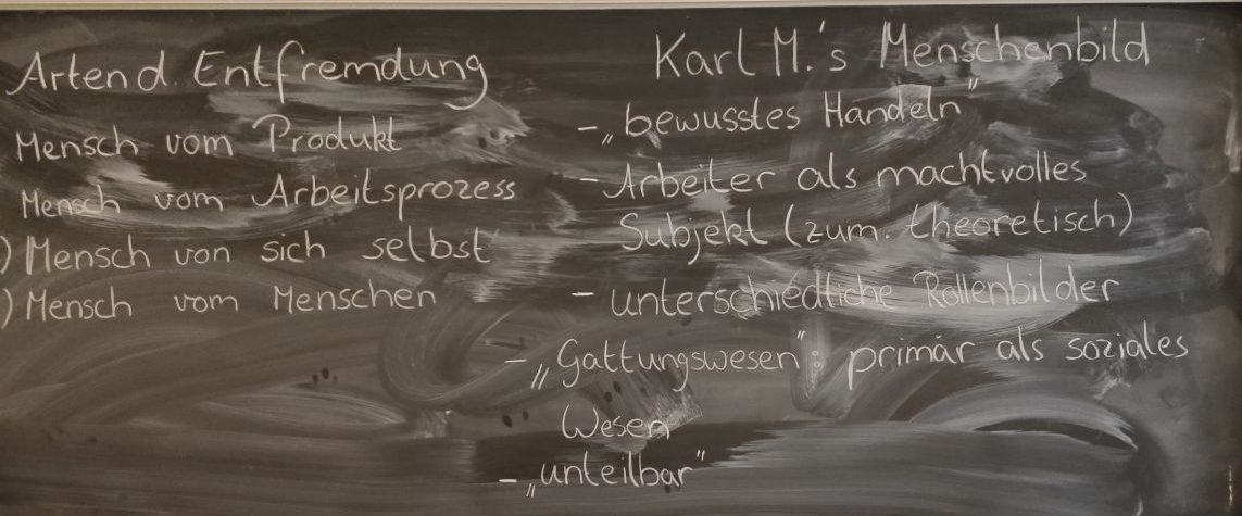 Karl Marx und die Entfremdung des Menschen – Blog zum Seminar ...